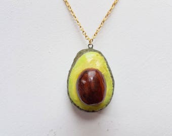 Avocado necklace | Etsy
