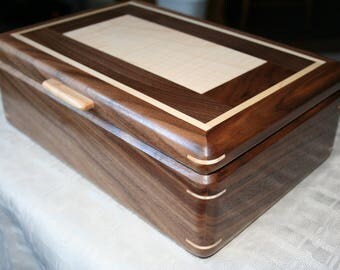 Wooden jewellery box | Etsy