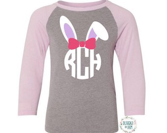 Girl easter shirt | Etsy