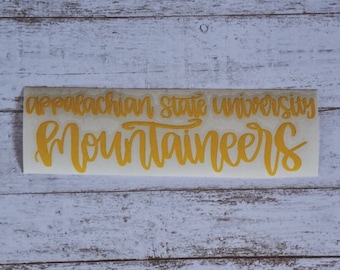 Appalachian state | Etsy