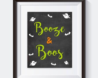 Boos and booze party | Etsy