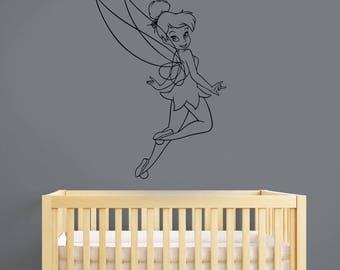 Peter pan wall decal | Etsy