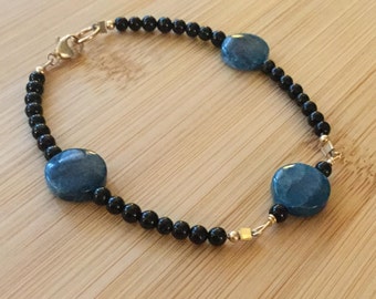 Apatite bracelet | Etsy