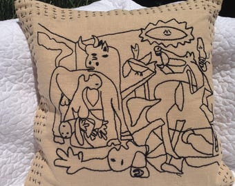 Picasso fabric | Etsy