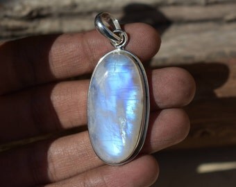 Moonstone pendant | Etsy