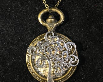 Tree pocket watch | Etsy
