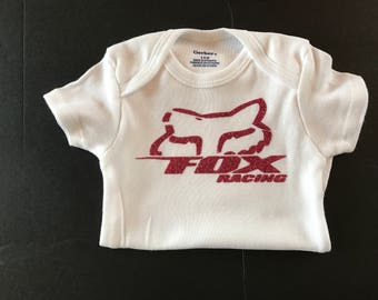 Fox racing baby | Etsy