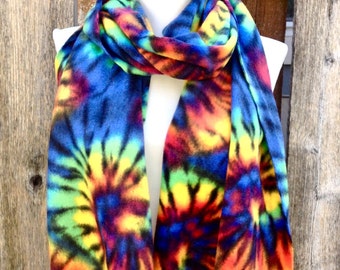 Tie dye scarf | Etsy