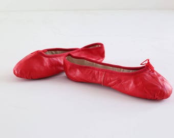 Leather ballet | Etsy