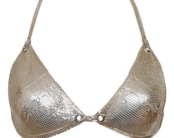 Metal bra | Etsy