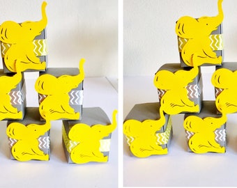 Elephant favor box | Etsy
