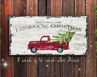 Farmhouse christmas | Etsy
