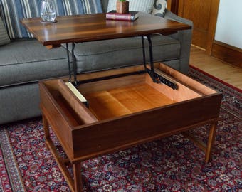 Lift top table | Etsy