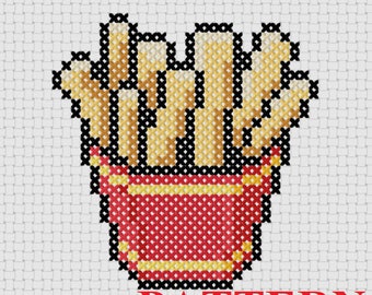 Food cross stitch | Etsy
