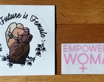 Feminist sticker | Etsy