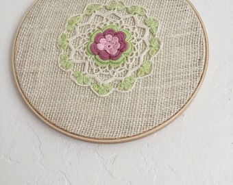 Crochet wall art | Etsy