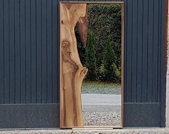 Live edge mirror | Etsy