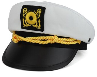 Sea captain hat | Etsy