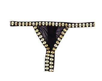 Skull panties | Etsy