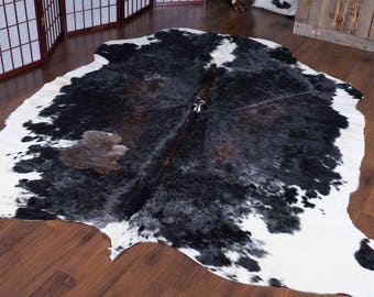 White cowhide rug | Etsy