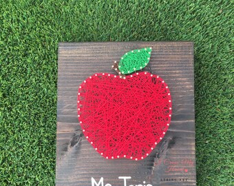 Apple string art | Etsy