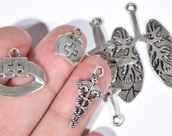 Doctor charms | Etsy