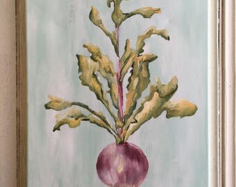 Vegetable paintings | Etsy