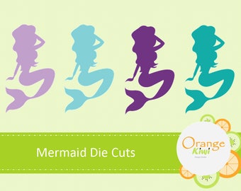 Mermaid cutouts | Etsy