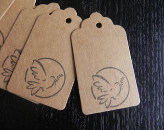 Lauren A Primitive Folk Art Dove Pattern