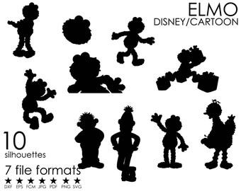 Elmo vector svg | Etsy