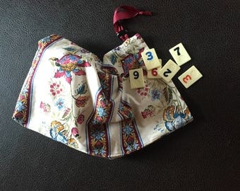 Scrabble tile bag | Etsy