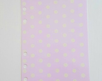 Polka dot planner | Etsy