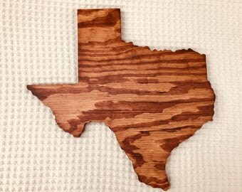Texas wood wall art | Etsy