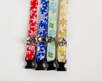 Christmas cat collar | Etsy