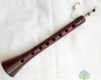 Folding Professional Armenian DUDUK 3 ReedsLeather case