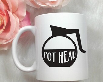 Pothead coffee mug | Etsy