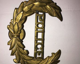 Vintage police badge | Etsy