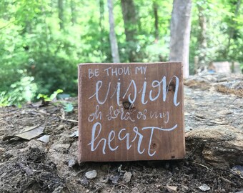 Be thou my vision | Etsy