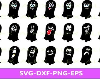 Ghost face svg | Etsy