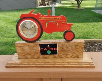 Tractor clock | Etsy
