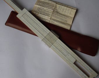 Russian Slide Ruler Soviet Logarithmic Ruler Calculator