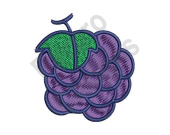 Grape applique | Etsy