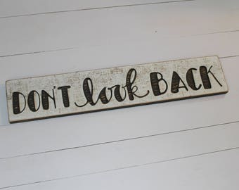 Dont look back | Etsy