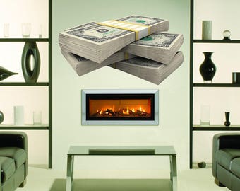 Living room mural | Etsy