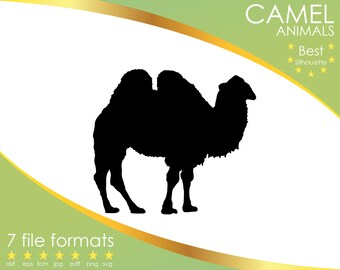 Camel silhouette | Etsy