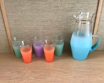 Blenko decanter | Etsy