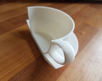 Half tea cup | Etsy