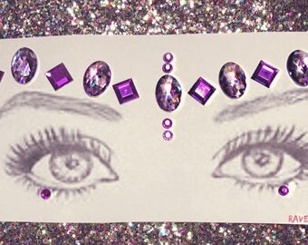 Face jewels | Etsy