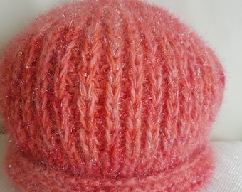 SKI Jacket / ANGORA Hat Knitting Pattern Vintage Stylish