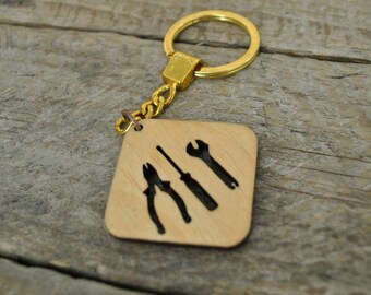 Screwdriver keychain | Etsy